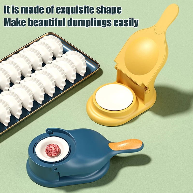 🎉 SALE - 50% OFF TODAY🎉 2-In-1 Dumpling Mold Two Steps Make Dumpling