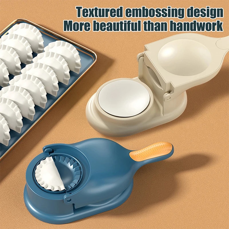 🎉 SALE - 50% OFF TODAY🎉 2-In-1 Dumpling Mold Two Steps Make Dumpling